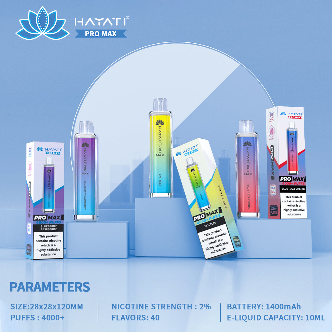 Hayati Pro Max 4000 Vape Review: Key Features | Vape Offers