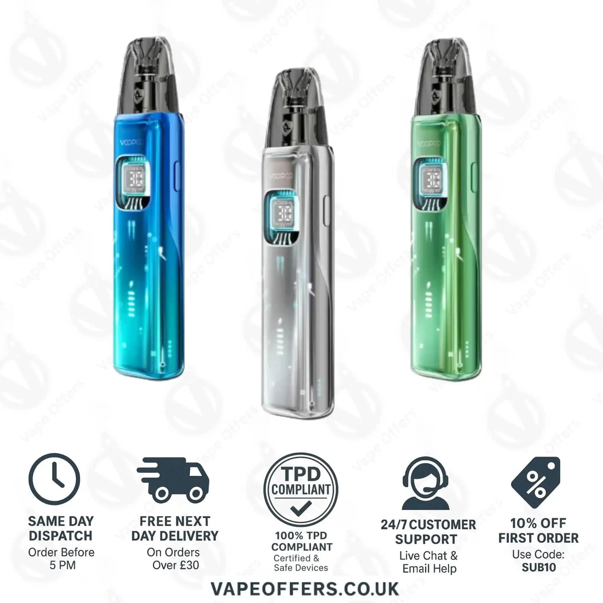Buy VooPoo Argus Matrix Pod Kit | Vape Offers UK